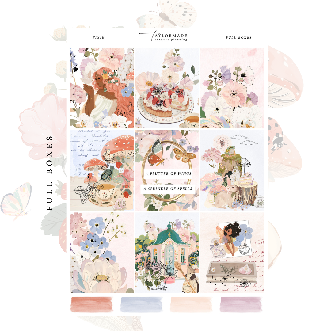 Pixie Weekly Kit – Taylormade Creative Planning