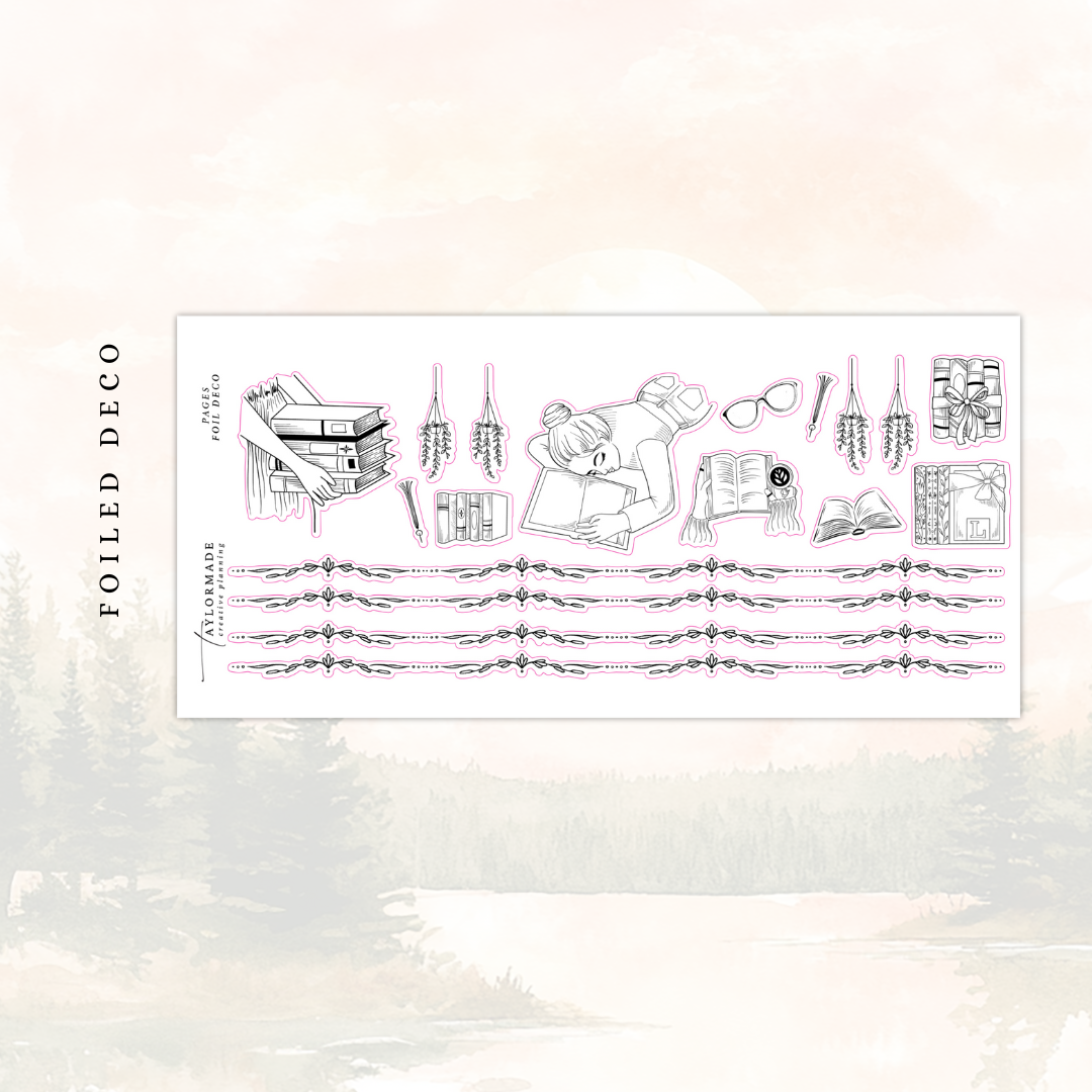 Pages - Foiled Deco – Taylormade Creative Planning