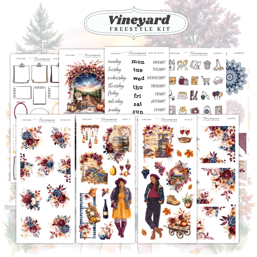 Vineyard - Freestyle Kit – Taylormade Creative Planning