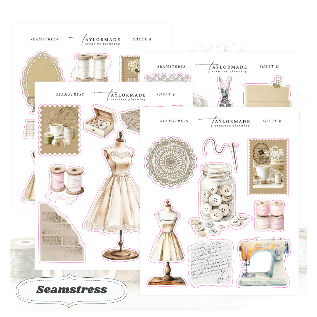 Seamstress Micro Collection – Taylormade Creative Planning