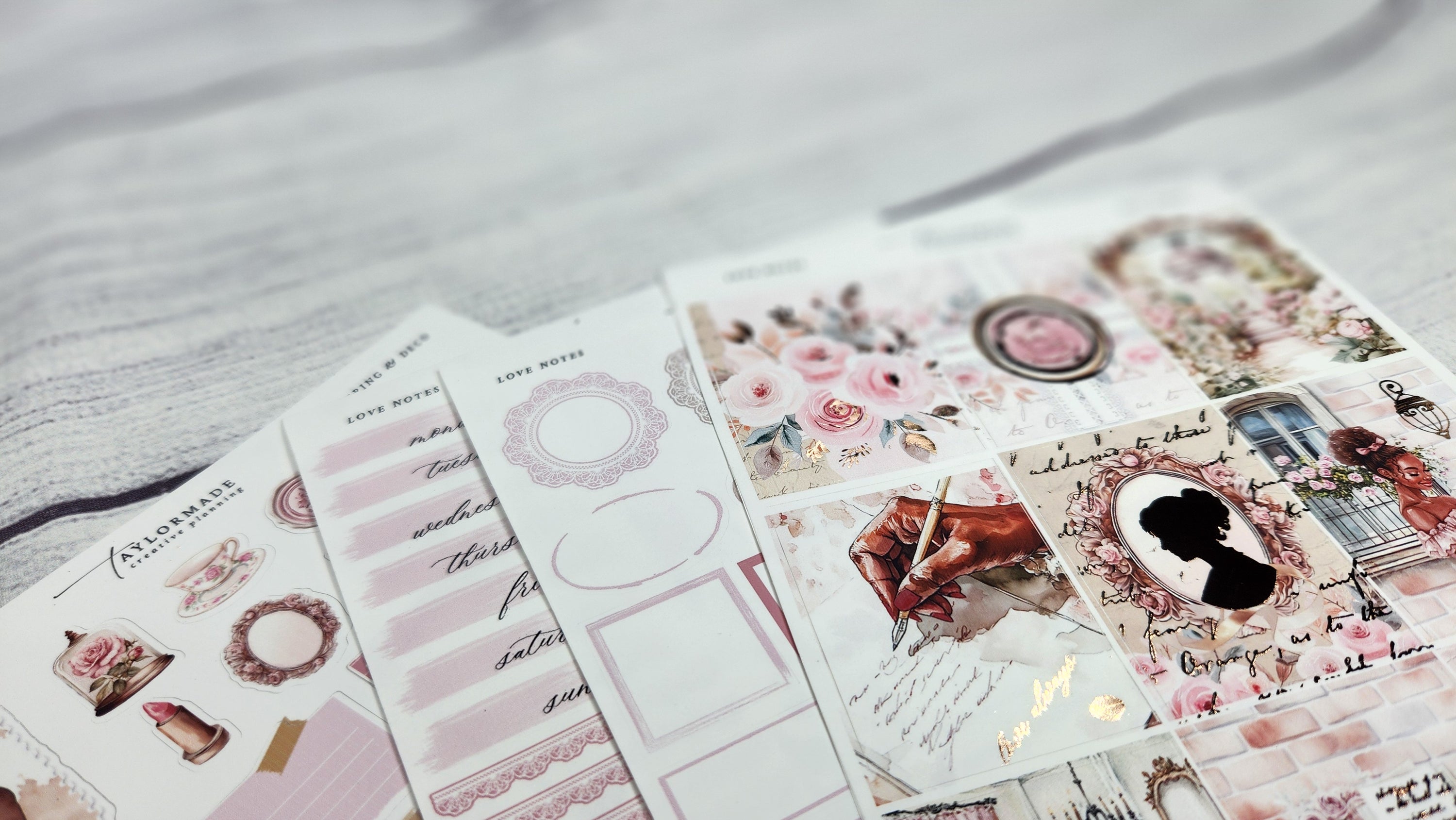 Taylormade Creative Planning - Premium Planner Sticker Shop