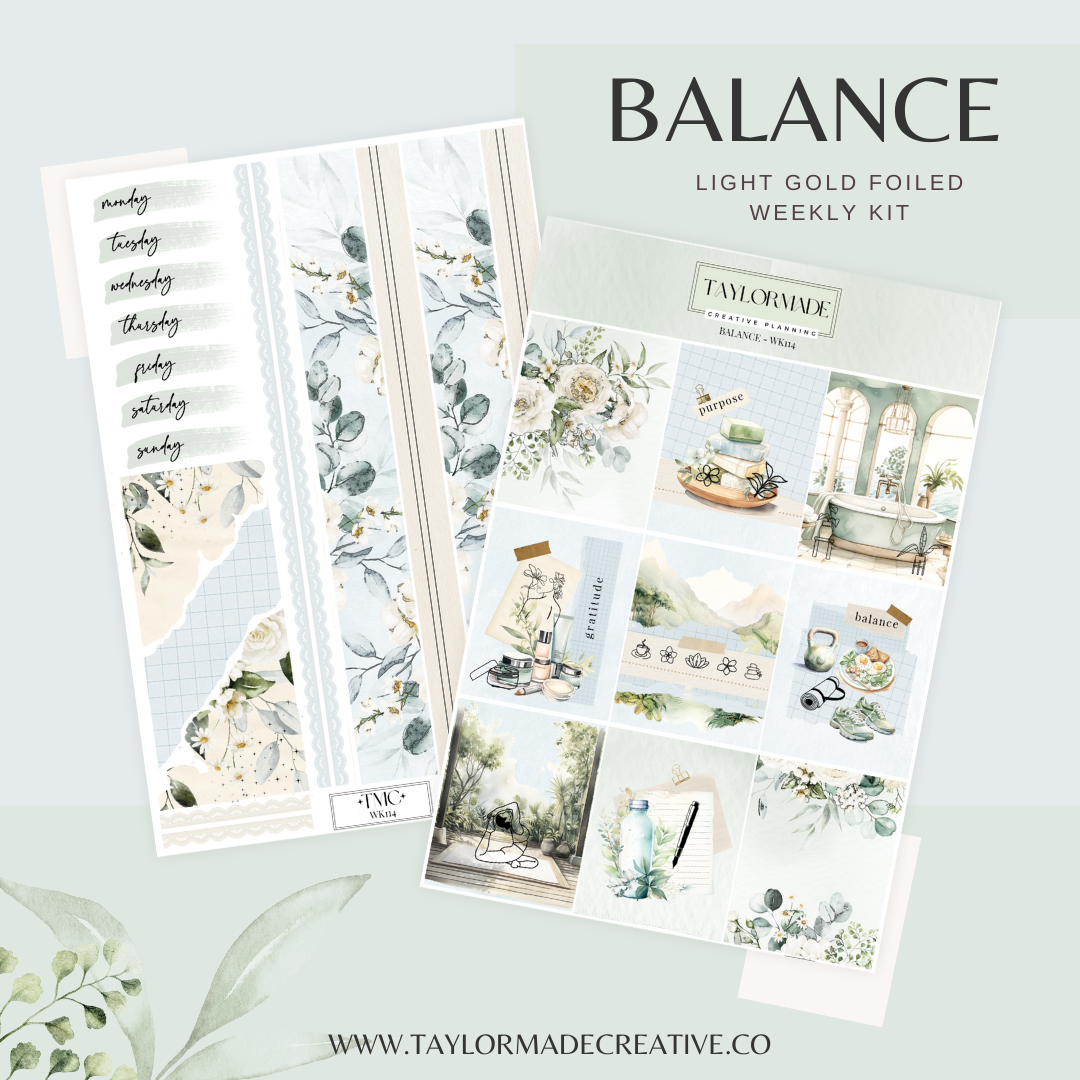 Taylormade Creative Planning - Planner Stickers and Accessories