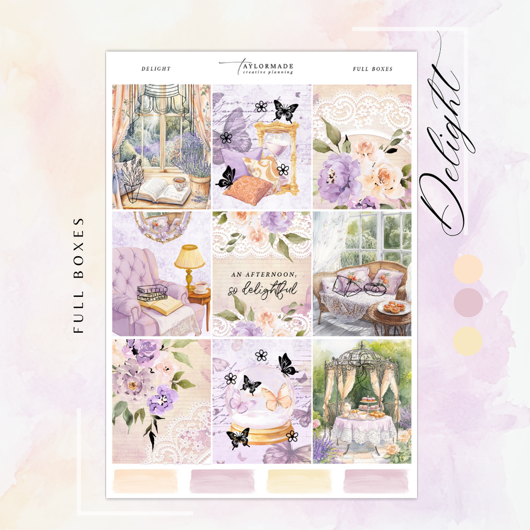 Taylormade Creative Planning - Premium Planner Sticker Shop